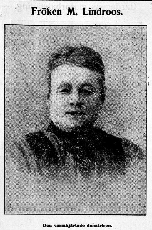 Mathilda Lindroos och hennes testamente. – Kristinestads historia